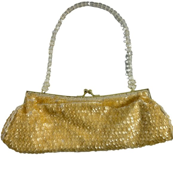 La Regale | Bags | Vintage La Regale Purse Bag Clutch Sequins Beaded ...